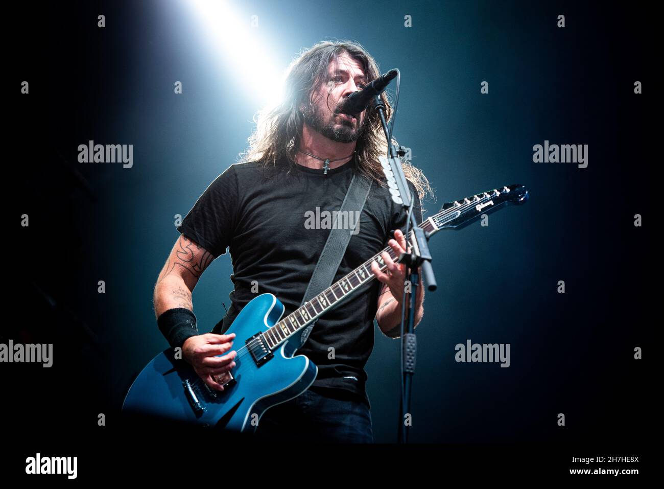 LONDON, LONDON STADIUM, JUNE 23RD 2018: Dave Grohl, guitarist, singer ...