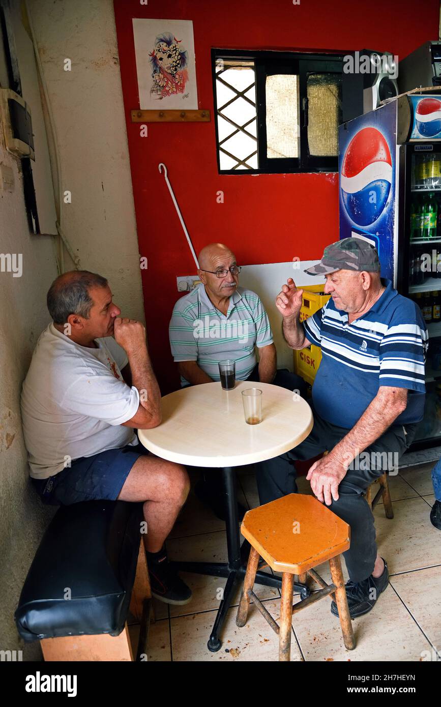 ISLAND OF MALTA, RABAT, INSIDE A BAR Stock Photo - Alamy