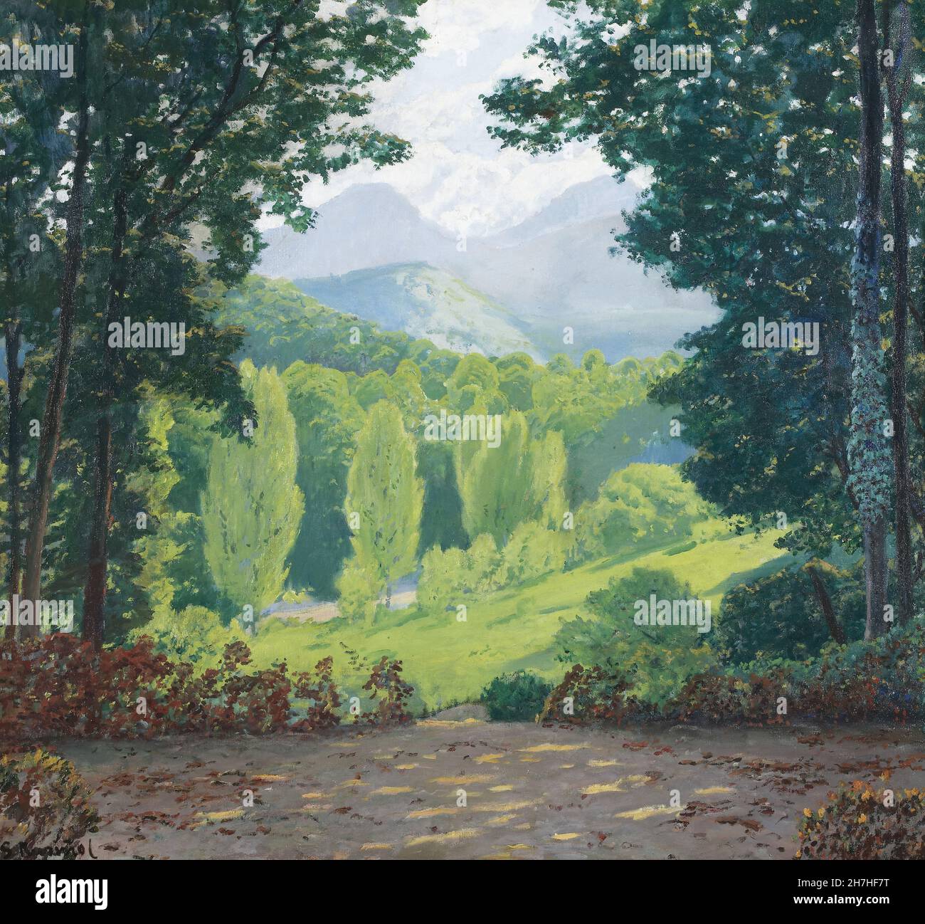 Santiago rusiñol artist hi-res stock photography and images - Alamy