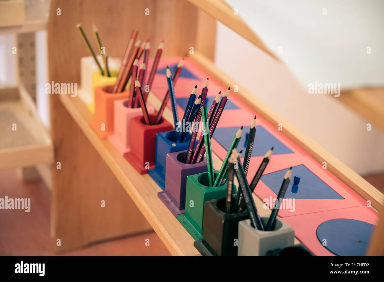 Colored pencil art work hi-res stock photography and images - Alamy