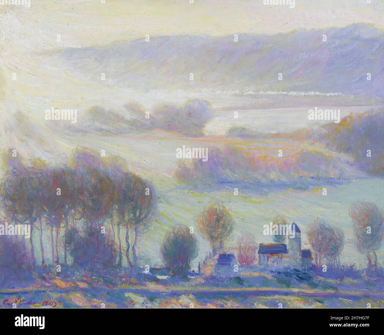 Theodore Earl Butler Paintings Signature