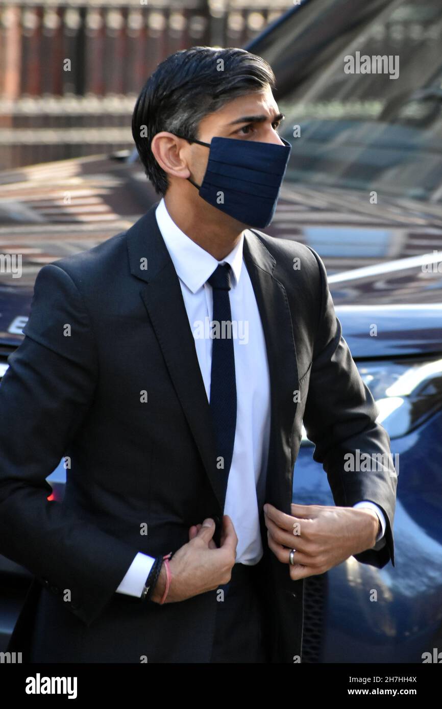 London, UK. 23rd Nov, 2021. Rishi Sunak, British politician who has ...