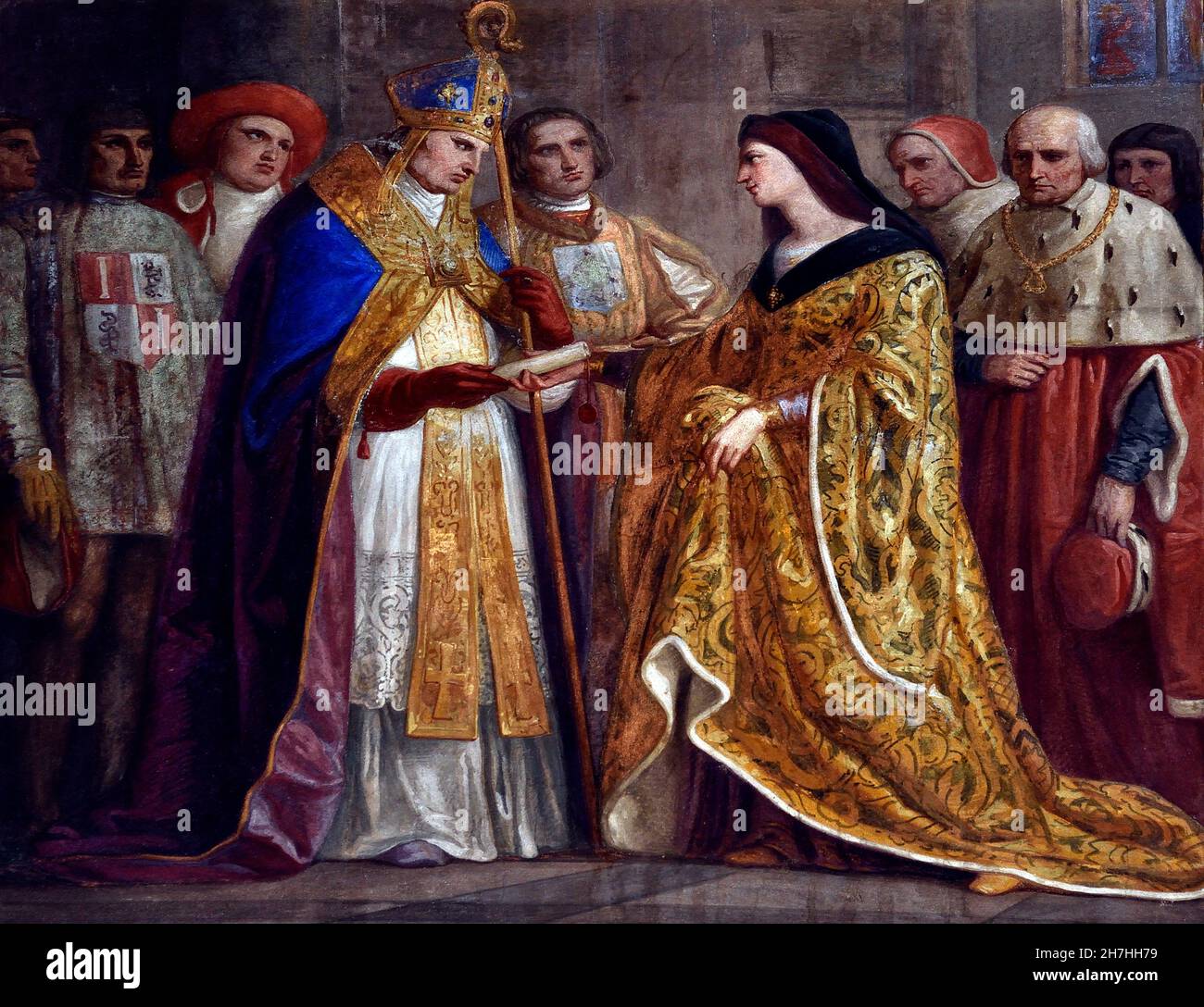 Charlotte queen of cyprus hi-res stock photography and images - Alamy