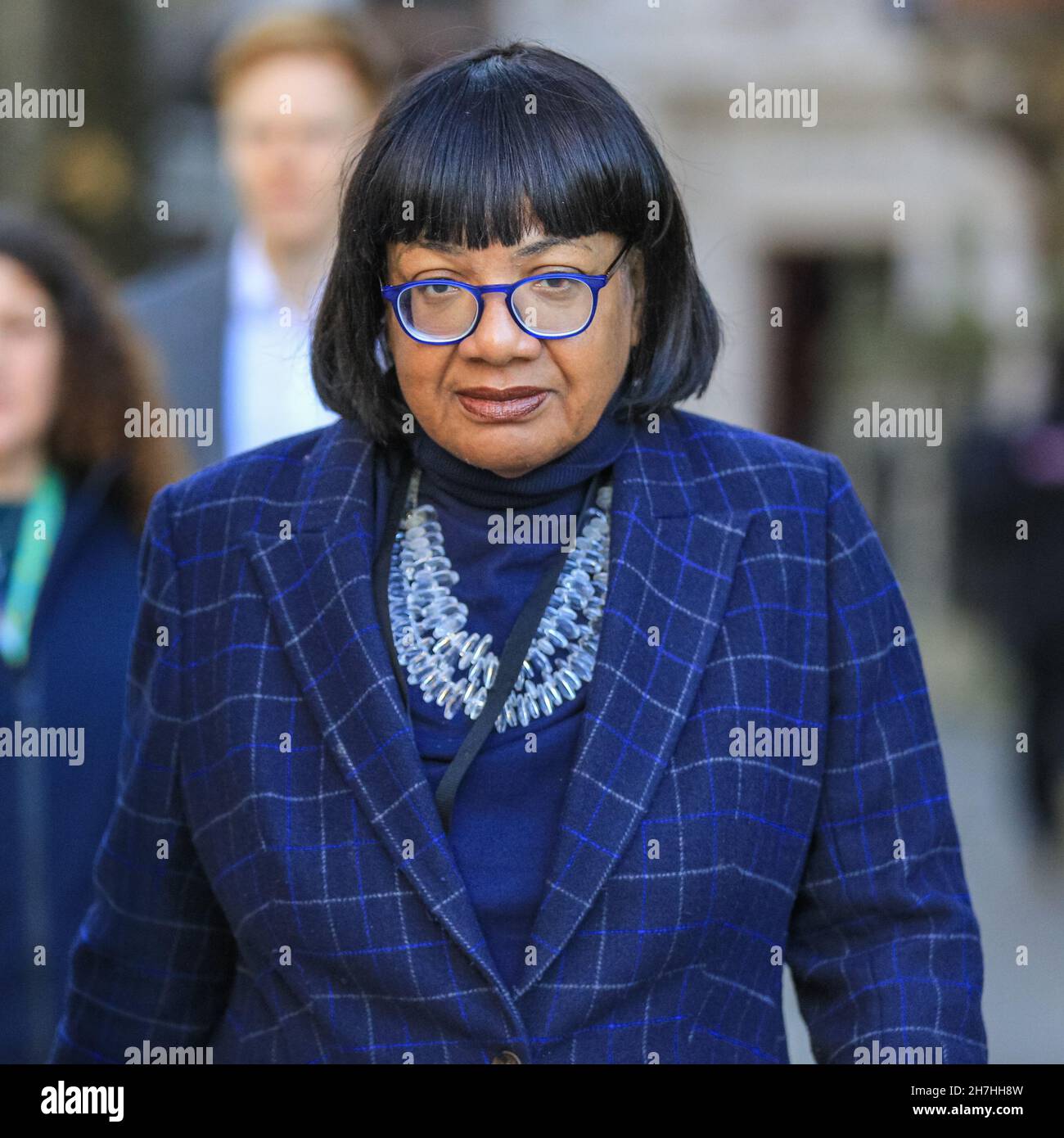 Westminster, London, UK. 23rd Nov, 2021. Diane Abbott, Labour MP for ...