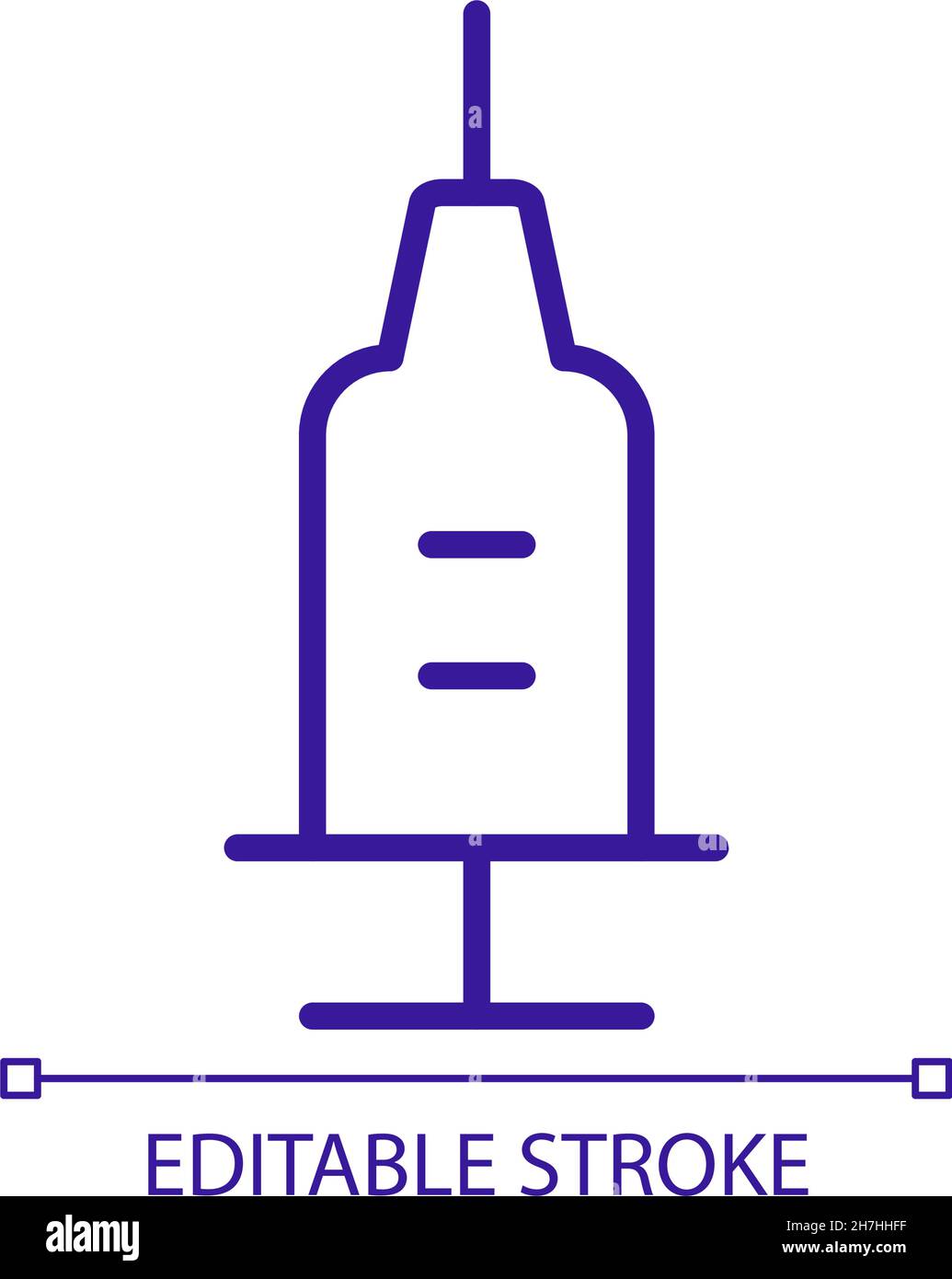 Needle pictogram hi-res stock photography and images - Alamy