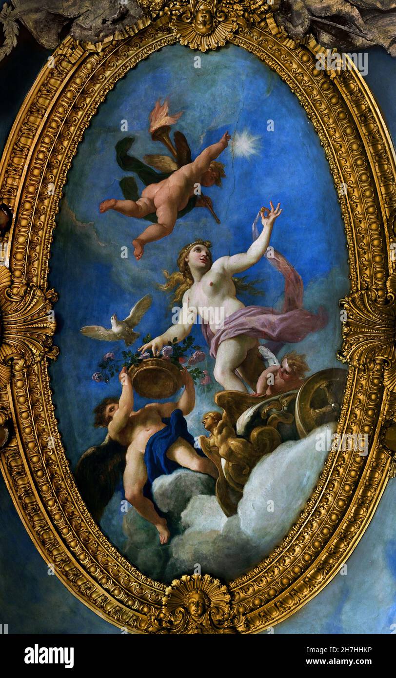 Galleria del Daniel - Daniel's Gallery fresco by Seiter, Seyter, Daniel ...