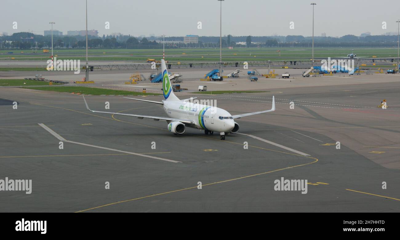 SCHIPHOL, NETHERLANDS - Aug 31, 2008: The Netherlands Airport Schiphol ...