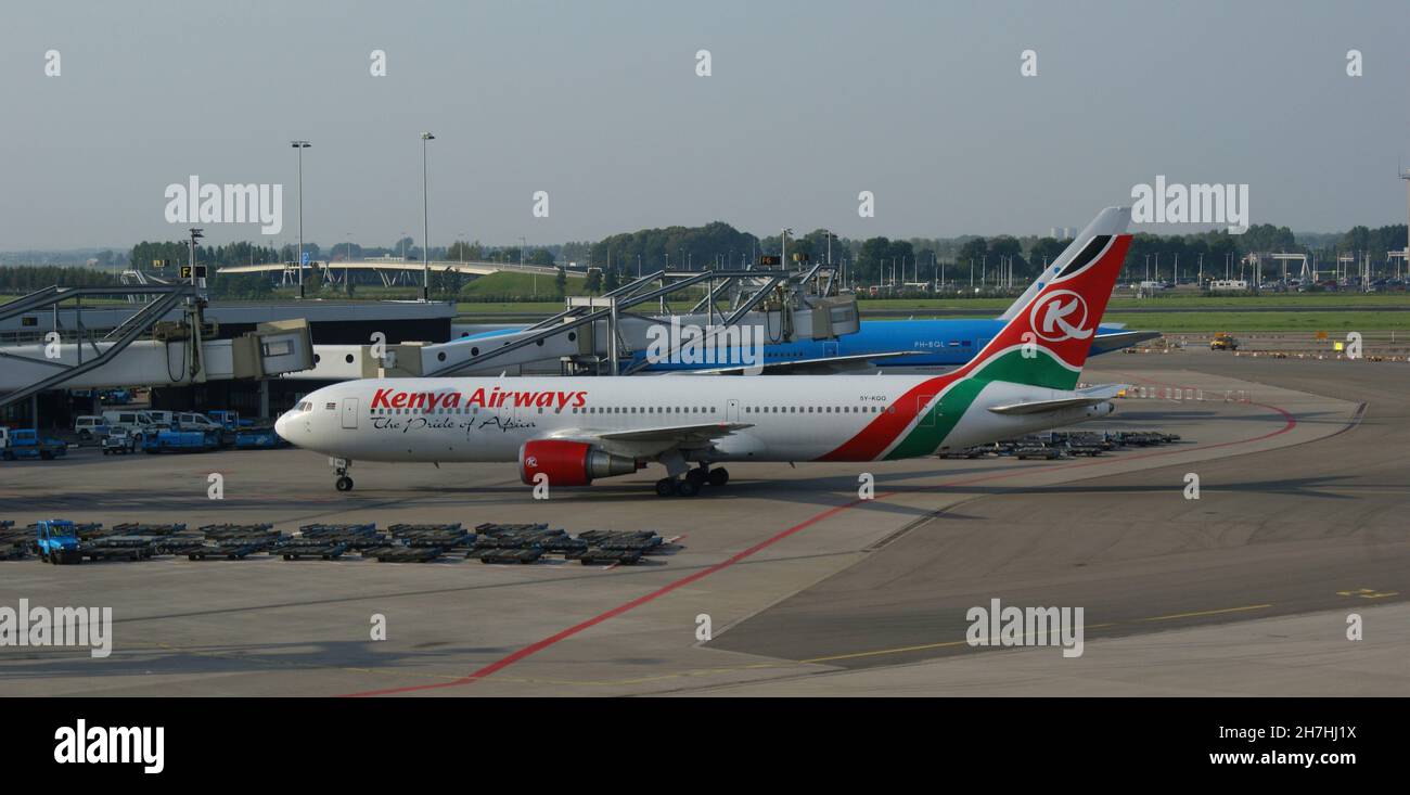 SCHIPHOL, NETHERLANDS - Aug 31, 2008: The Netherlands Airport Schiphol ...
