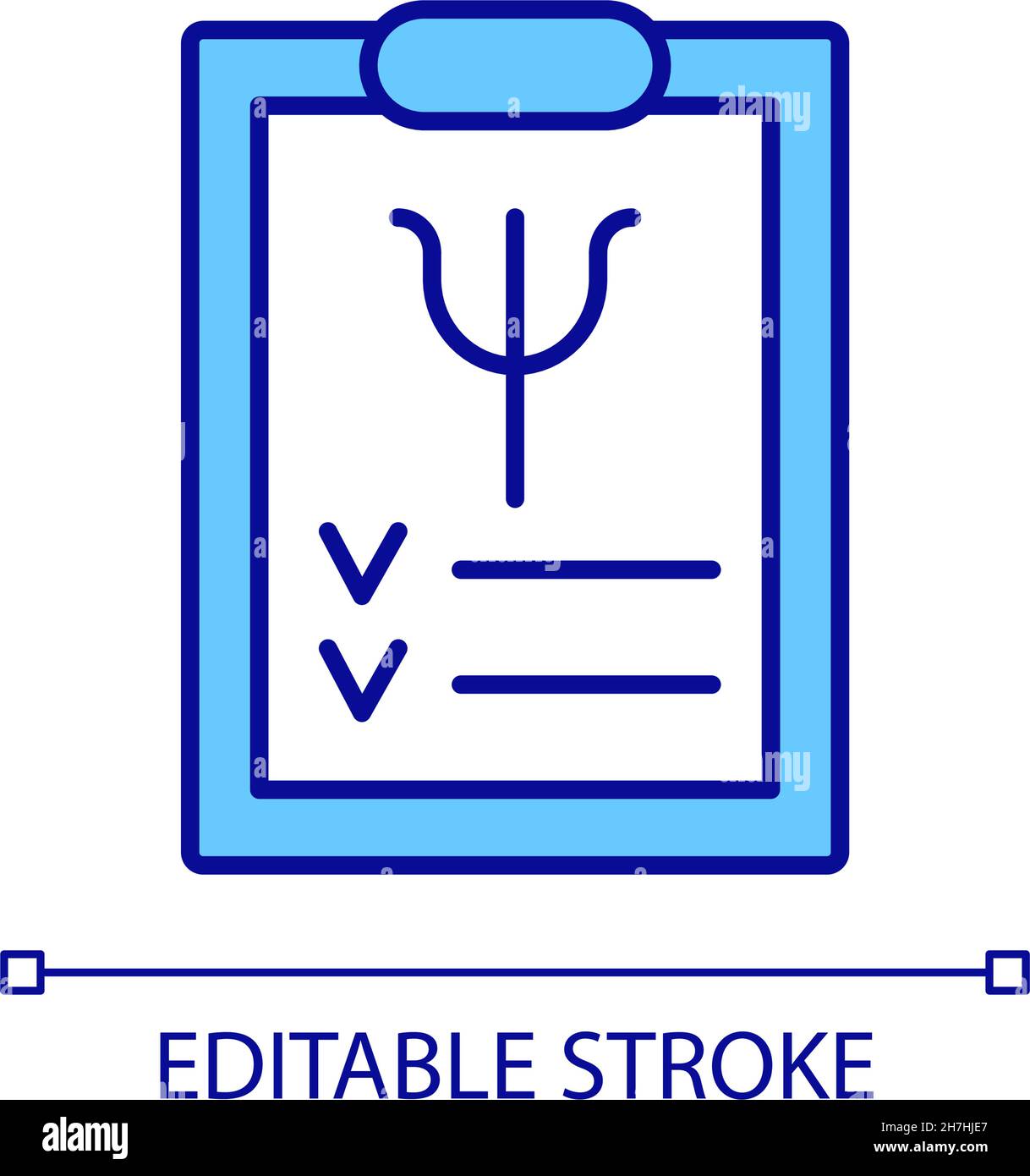 Medical psychological examination Stock Vector Images - Alamy