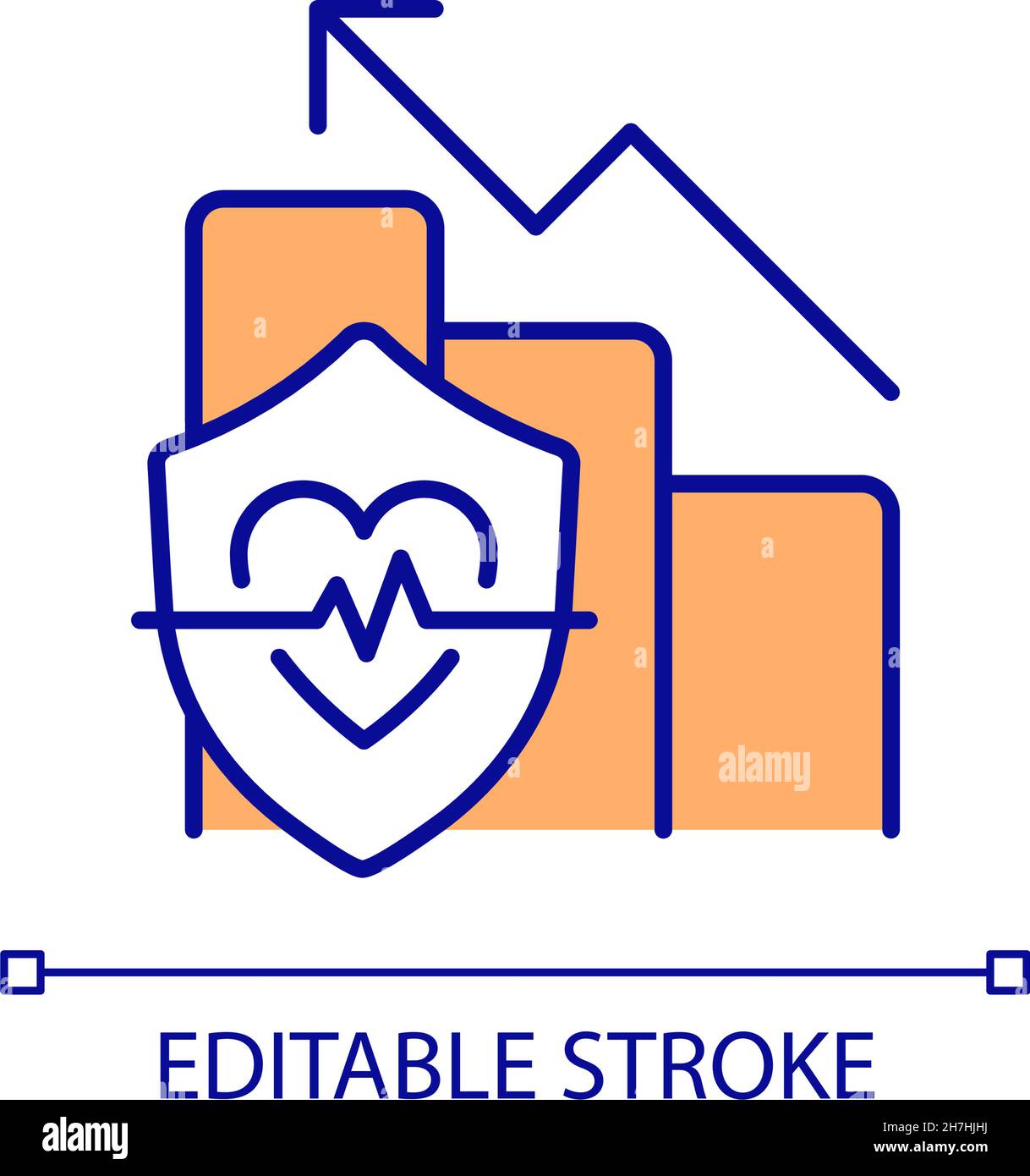 Improving health conditions RGB color icon Stock Vector Image & Art - Alamy