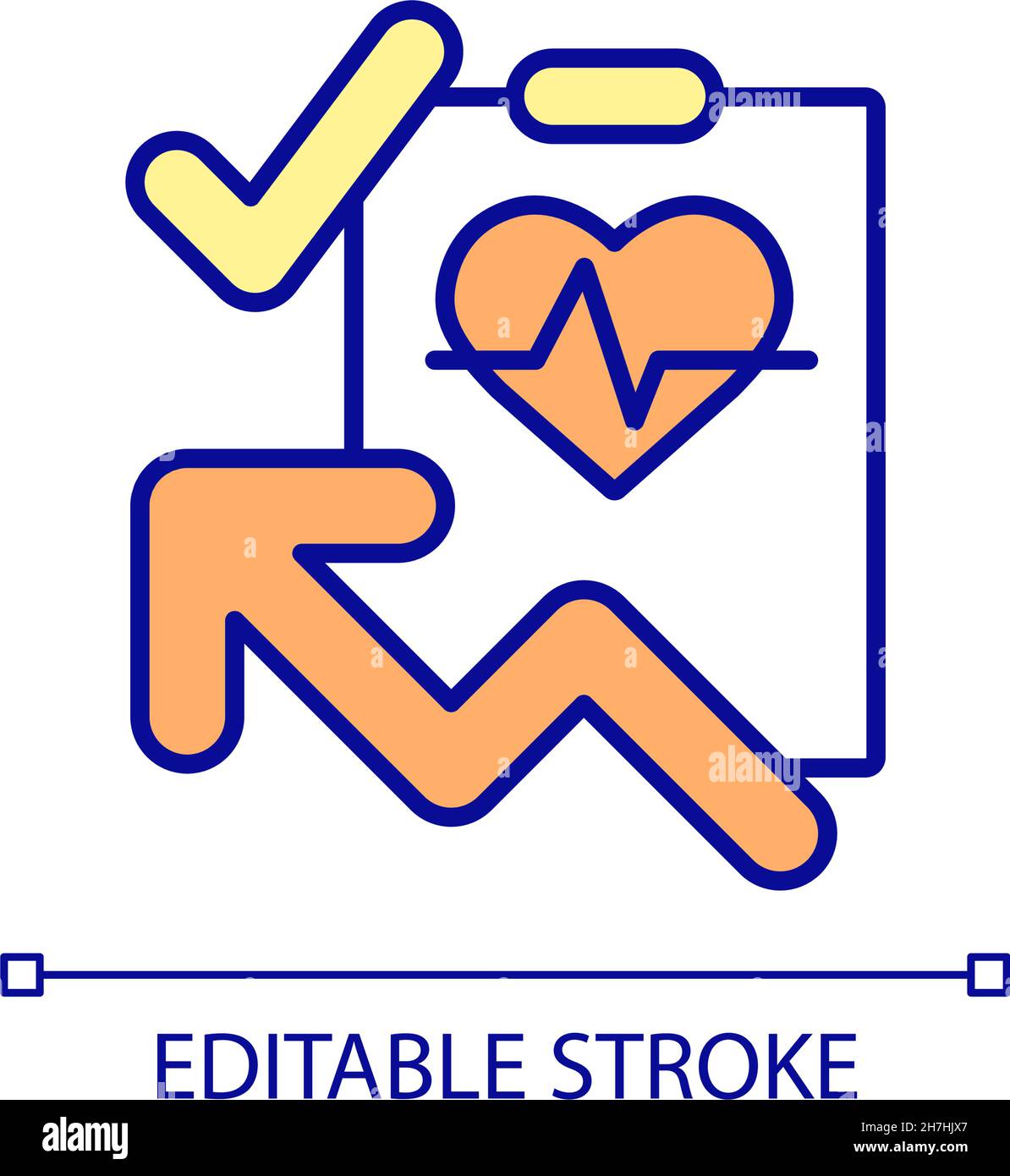 Health improvement RGB color icon Stock Vector Image & Art - Alamy