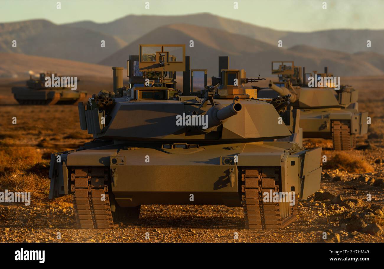 tank at the military training Stock Photo - Alamy