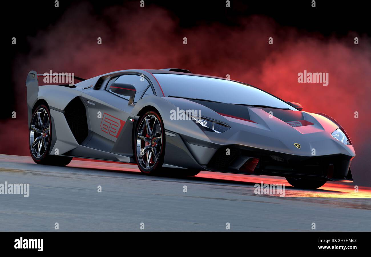 Lamborghini Unveils First Ever One-Off Supercar 'SC18 Alston' Stock ...