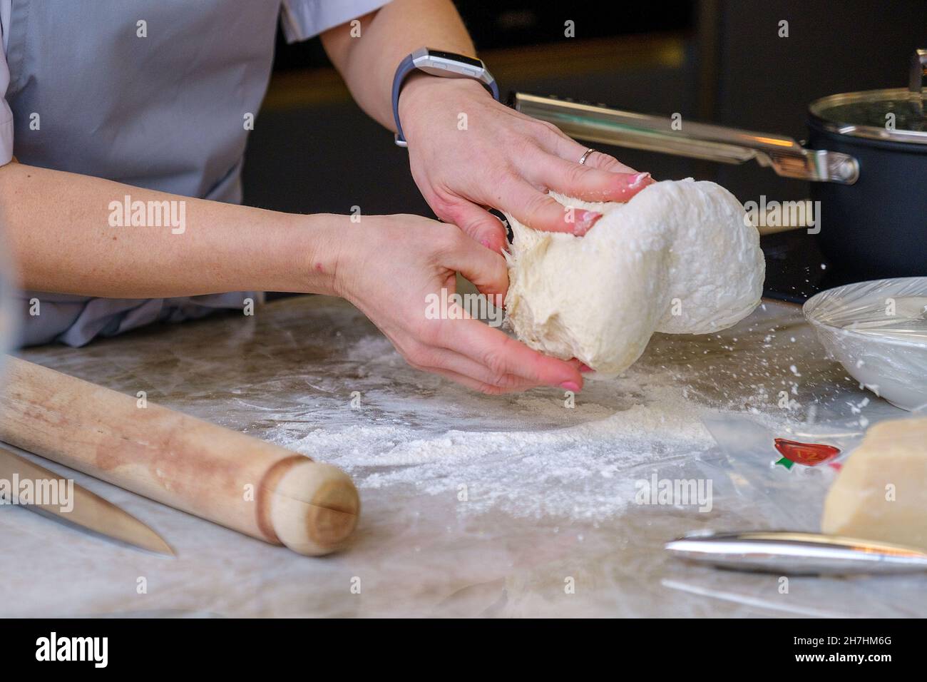 Pizza making hi-res stock photography and images - Alamy