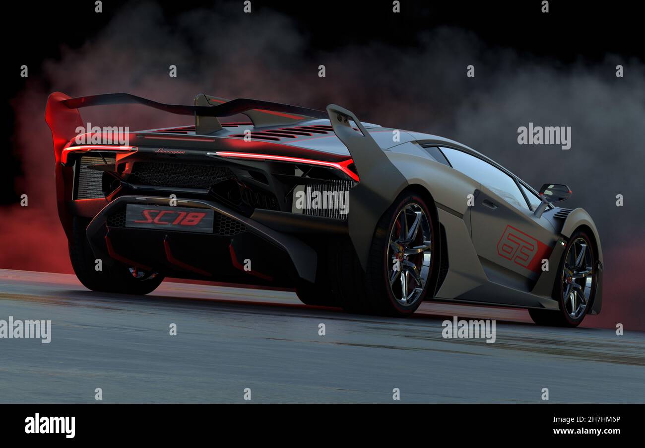 Lamborghini Unveils First Ever One-Off Supercar 'SC18 Alston' Stock ...