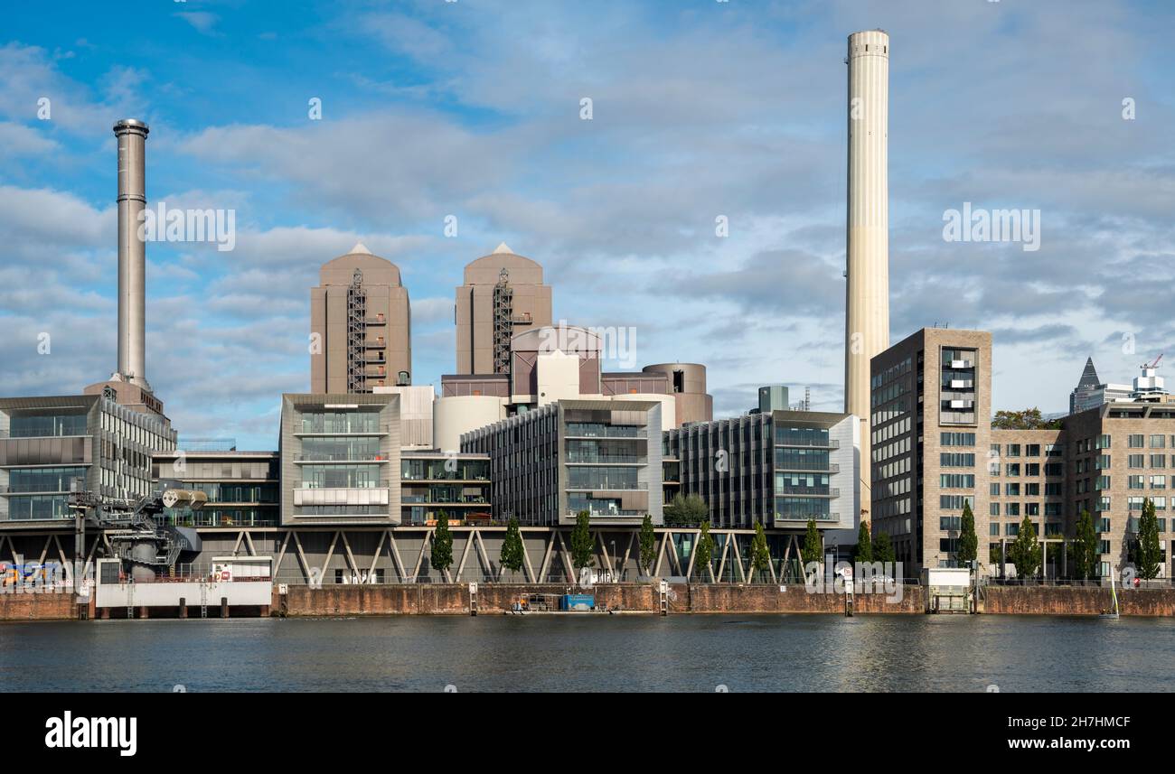 A combination of industrial buildings with a residential estate in ...