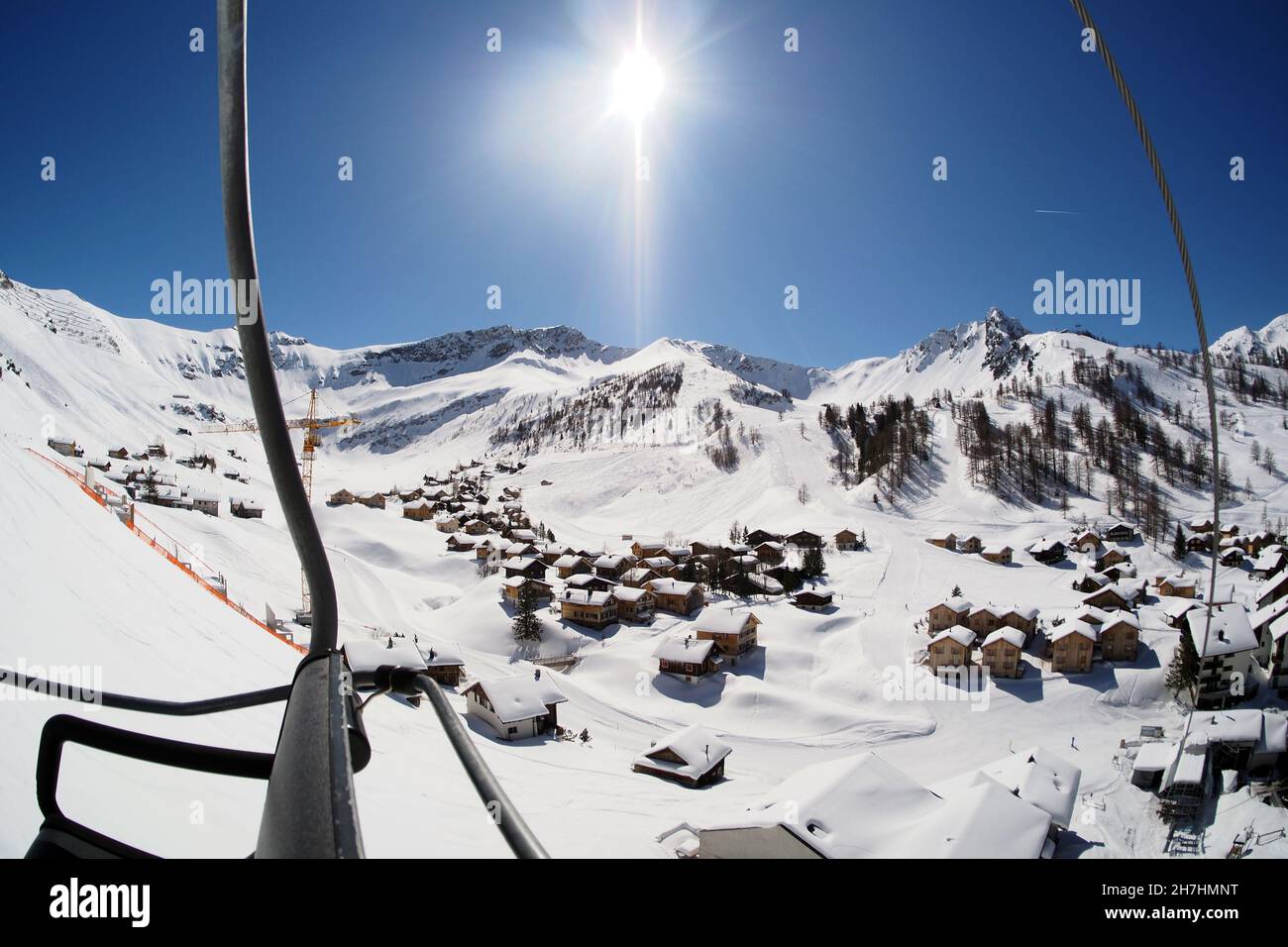 Winter in Malbun, Liechtenstein Stock Photo - Alamy