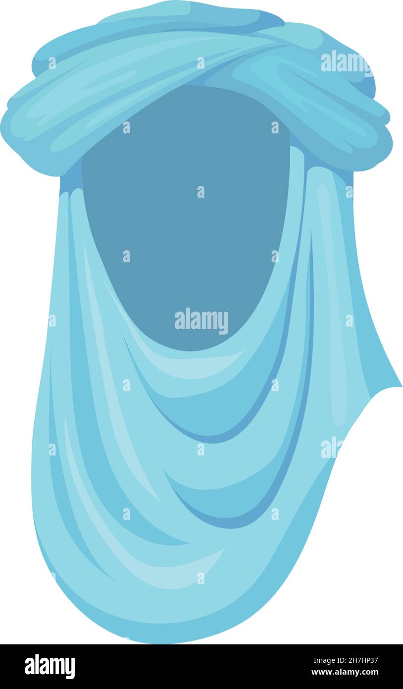 Muslim turban. Headscarf of india people culture, vector illustration ...
