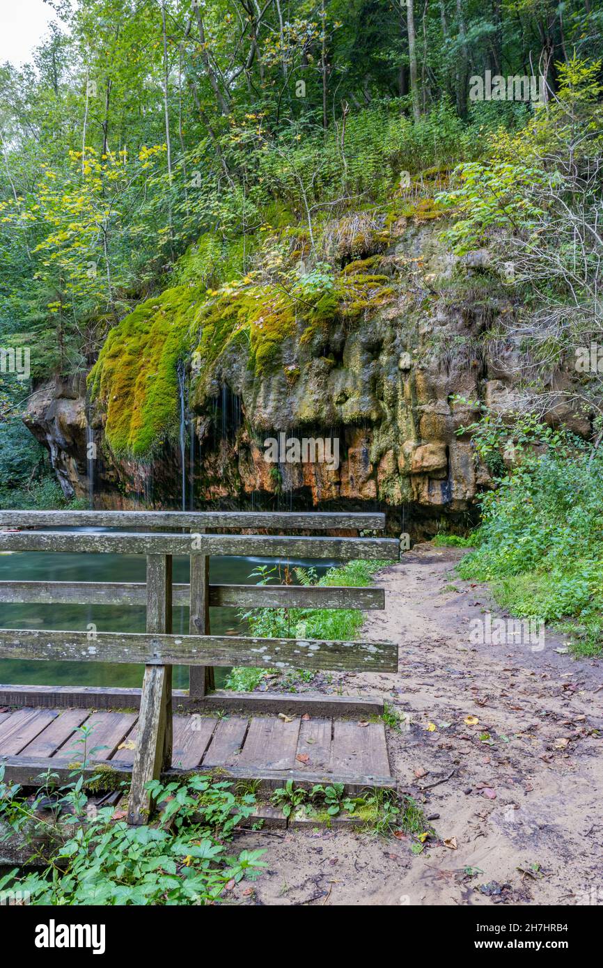 Mullerthal trail luxembourg waterfall hi-res stock photography and ...