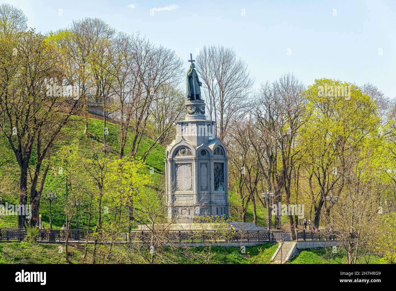 Statue vladimir kiev hi-res stock photography and images - Alamy