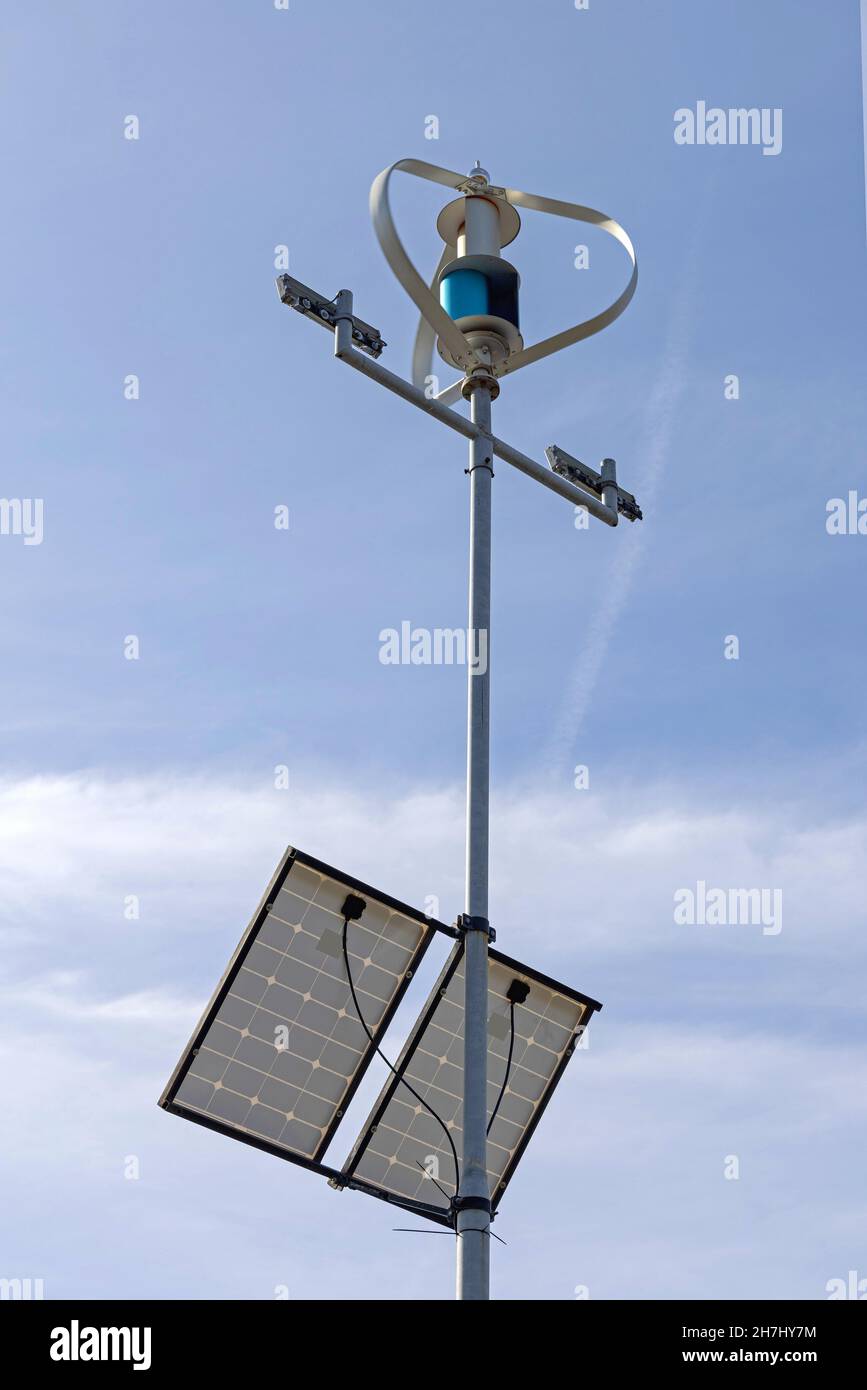 Vertical axis wind turbine hi-res stock photography and images - Alamy
