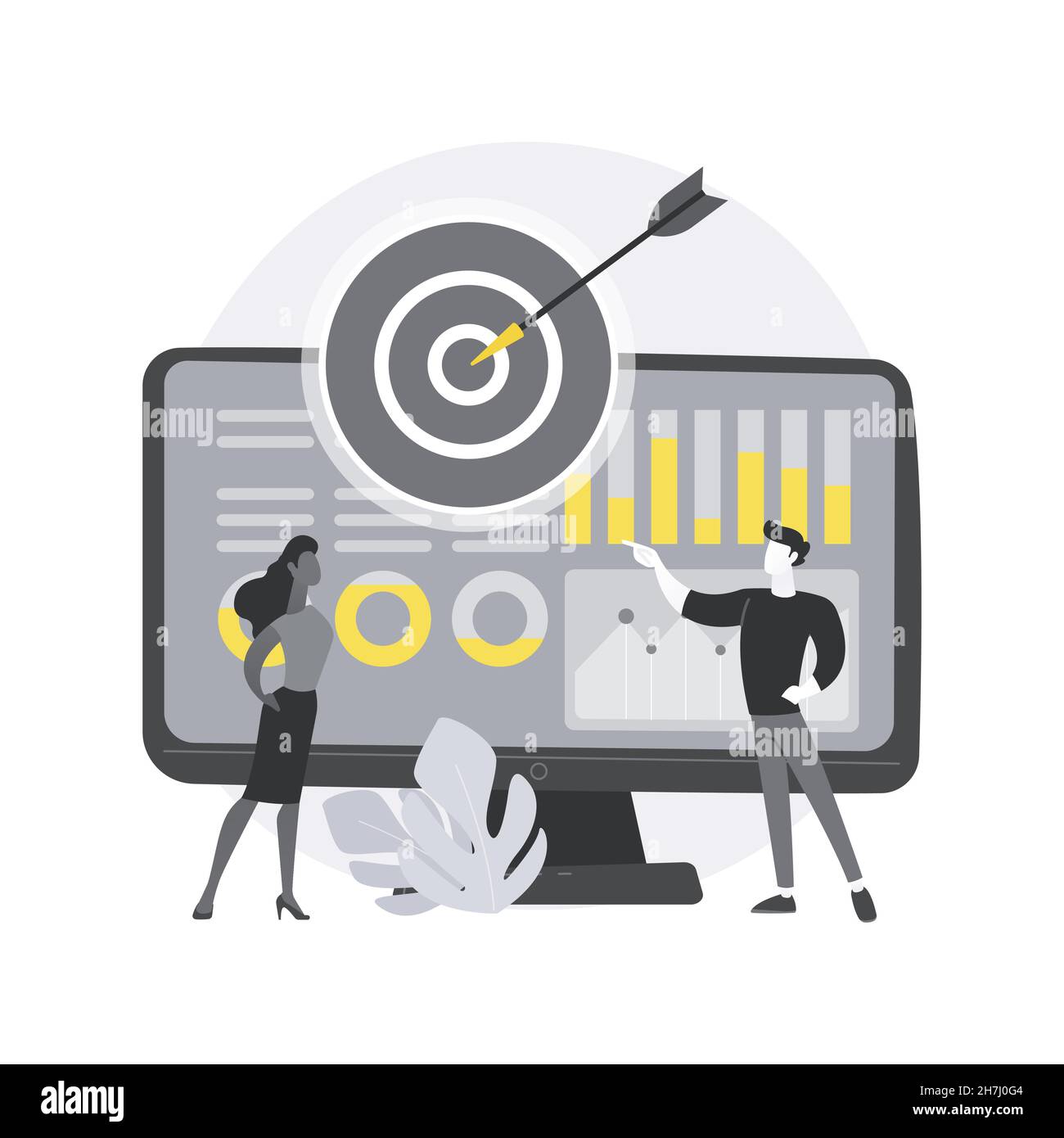 Performance management abstract concept vector illustration Stock ...
