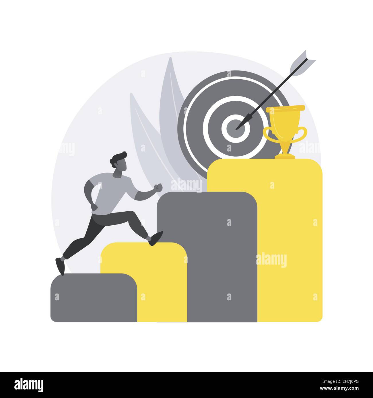 Ambition abstract concept vector illustration Stock Vector Image & Art ...