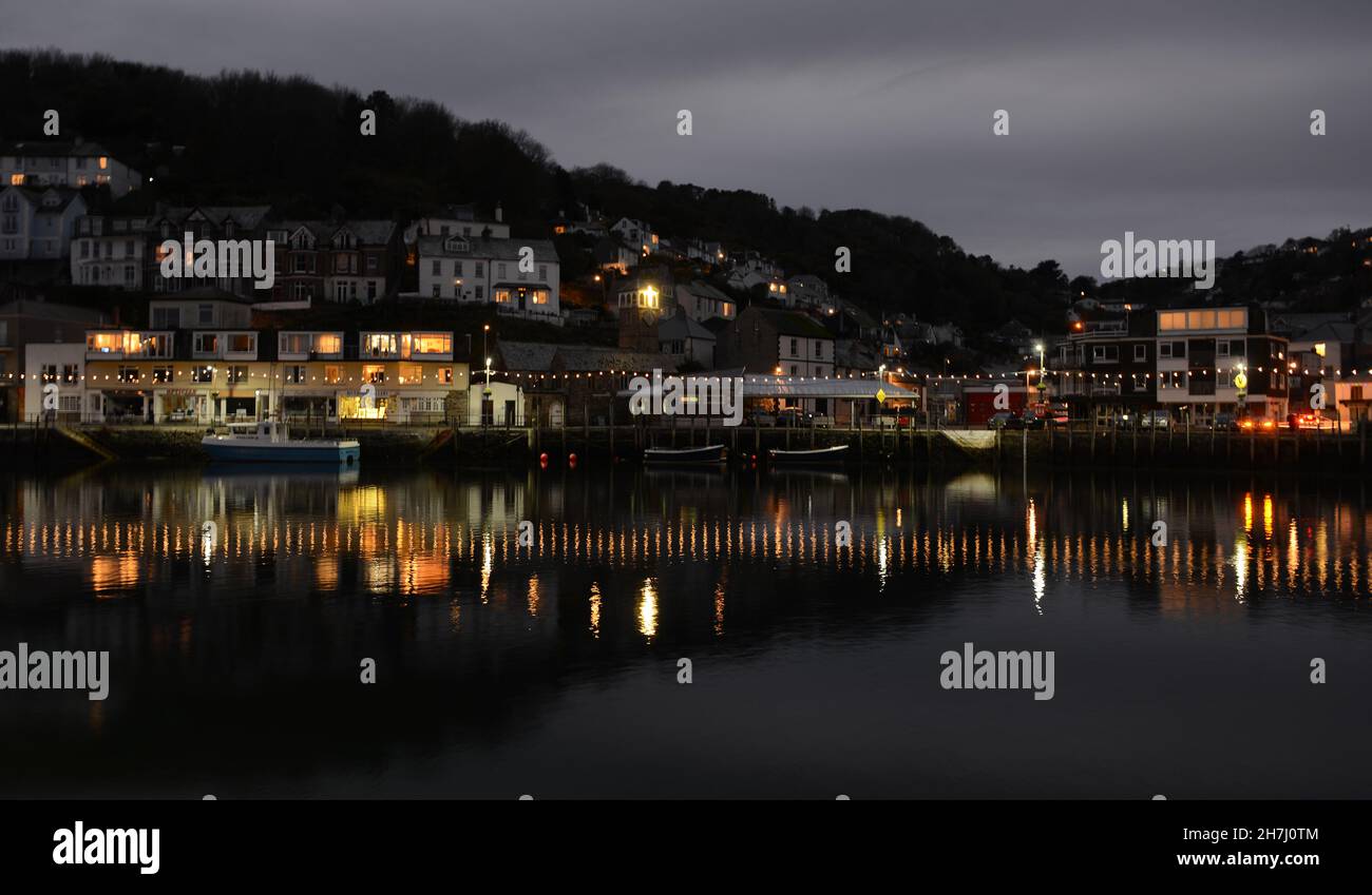 Looe town in cornwall Stock Photo - Alamy