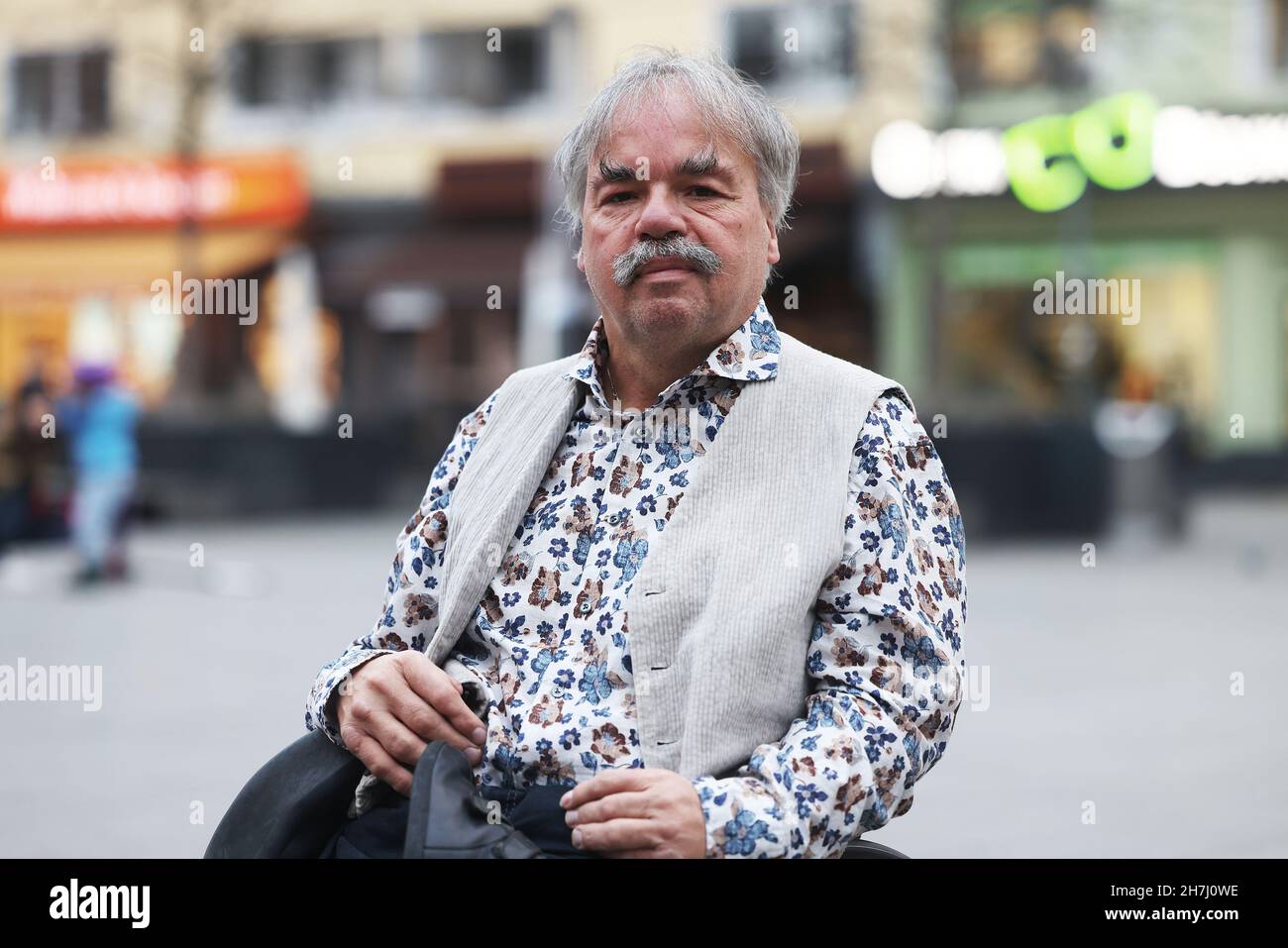 Cologne, Germany. 23rd Nov, 2021. Udo Herterich, chairman of the ...