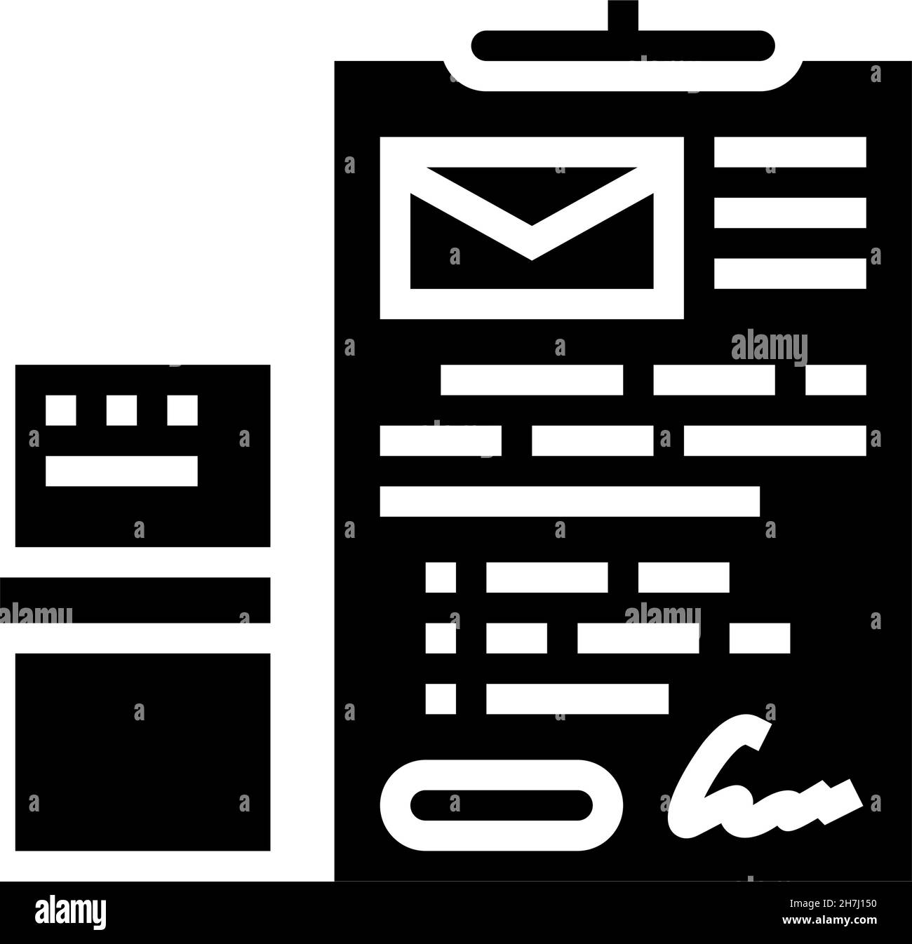 Postman delivering letter Black and White Stock Photos & Images - Alamy