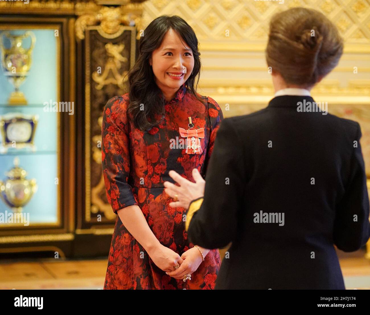 Ching-He Huang from Epsom is made an MBE (Member of the Order of the ...