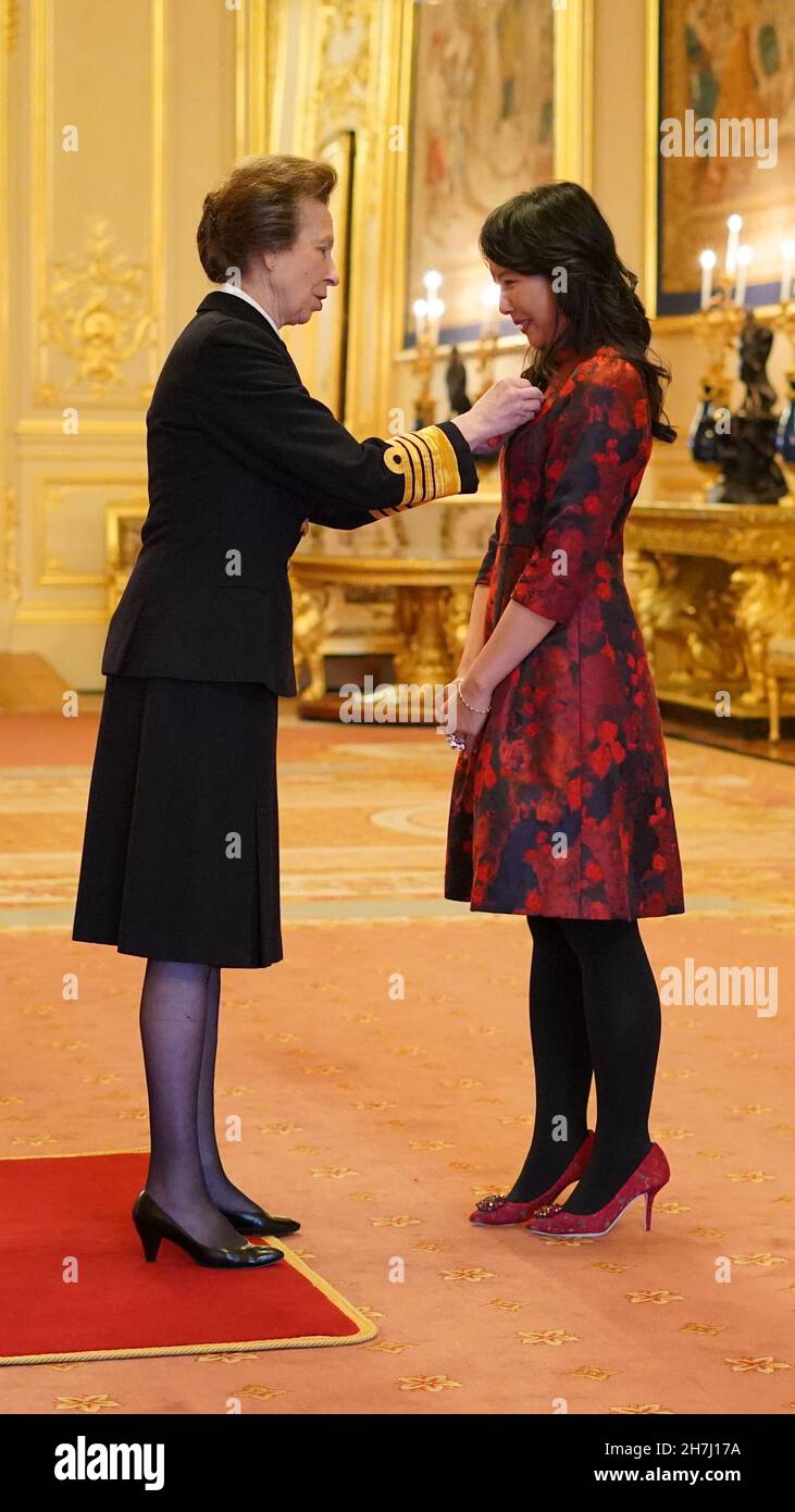 Ching-He Huang from Epsom is made an MBE (Member of the Order of the ...