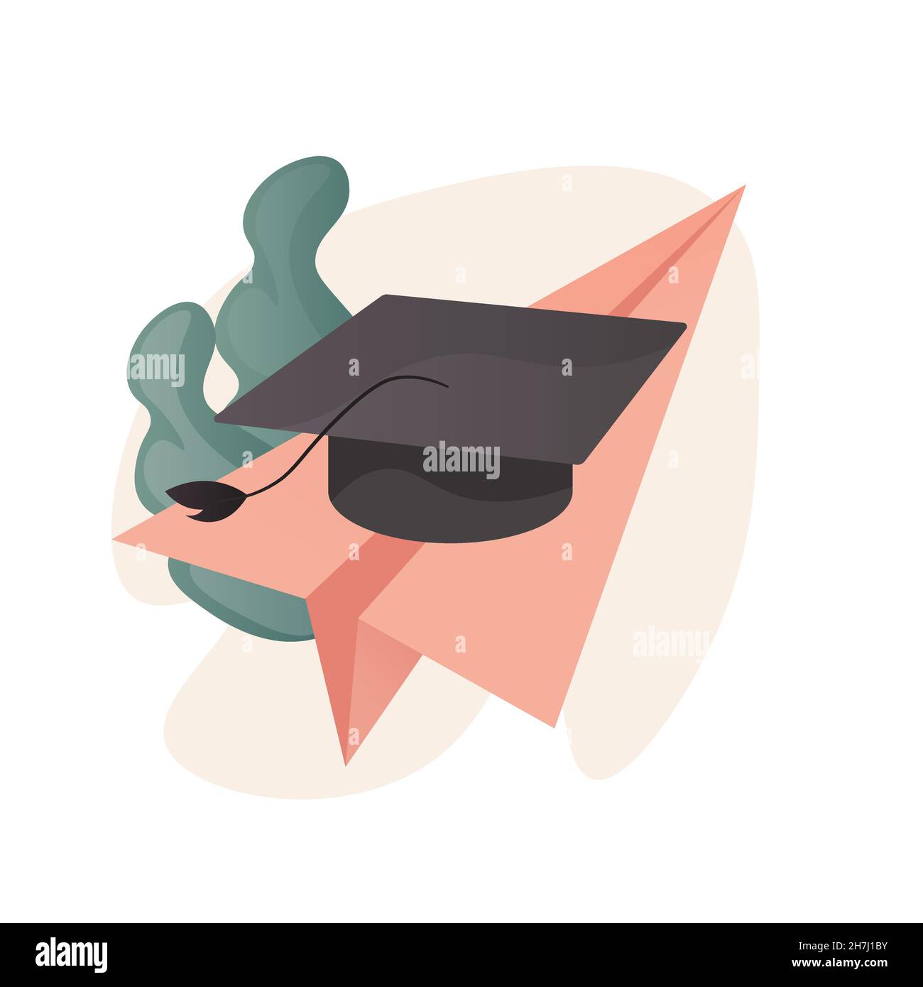 Brain drain abstract concept vector illustration Stock Vector Image ...