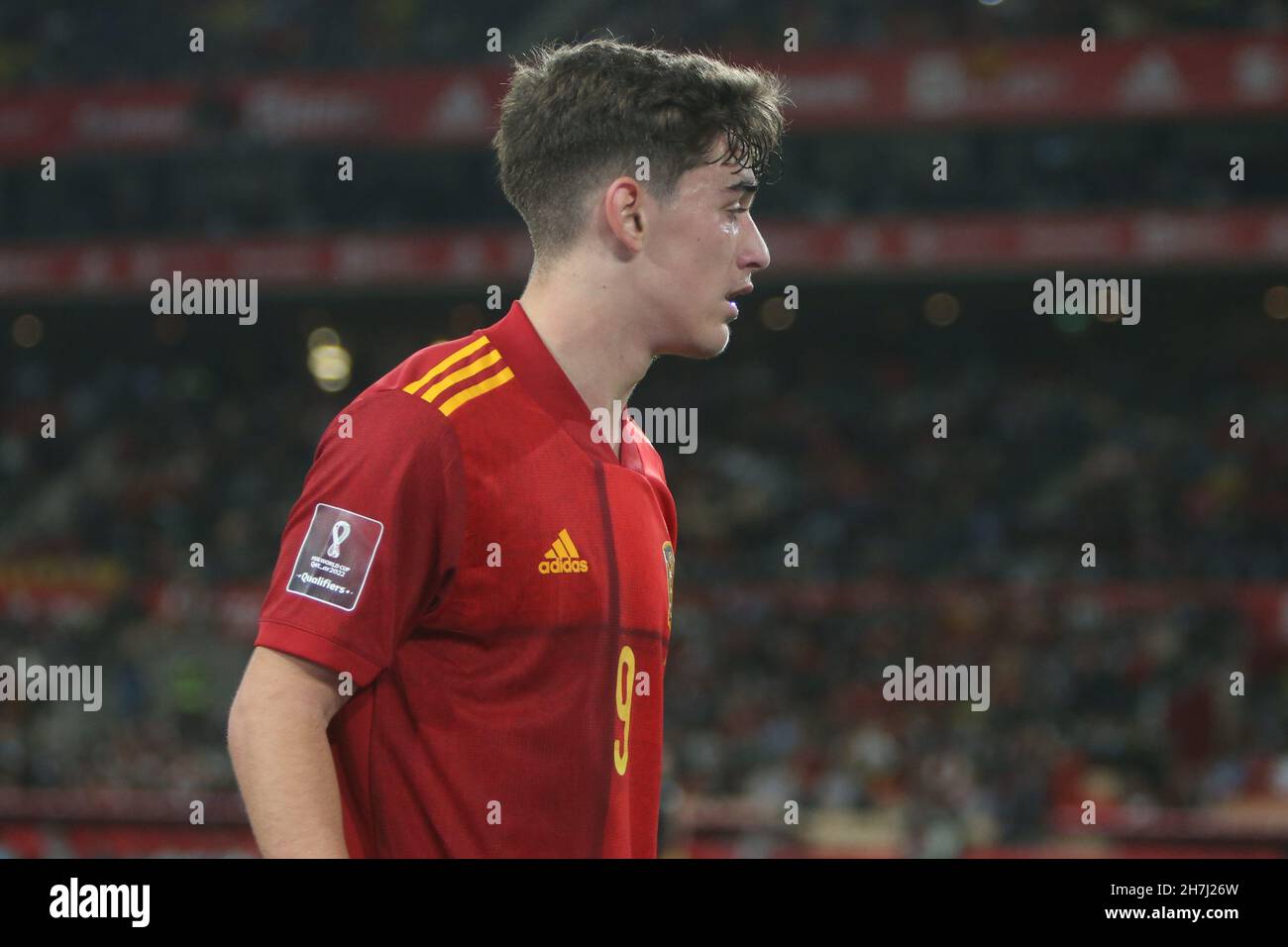 Gavi of Spain during the FIFA World Cup 2022, Qualifiers Group B ...