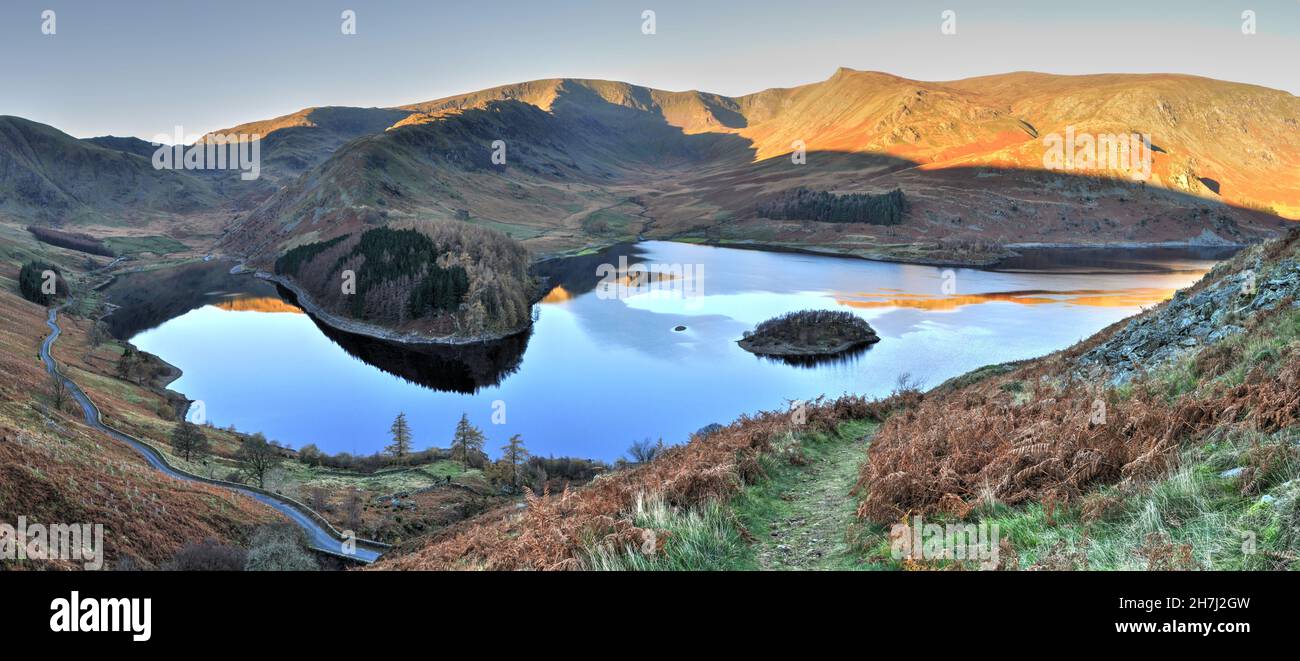 Panorama of Haweswater, Lake District, Cumbria, UK Stock Photo - Alamy