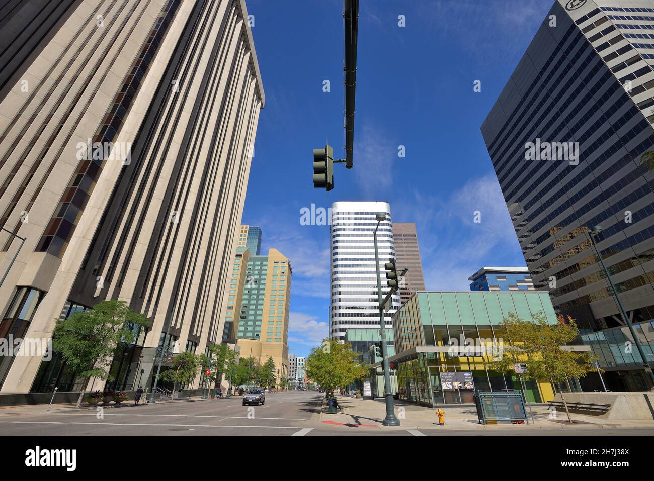 Downtown of the Mile High City, Denver CO Stock Photo - Alamy