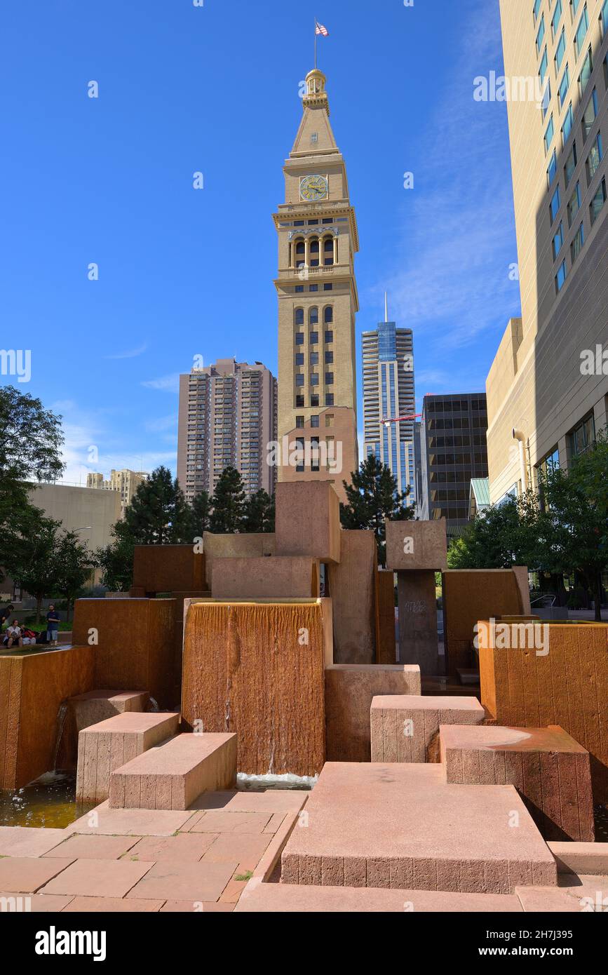 Downtown of the Mile High City, Denver CO Stock Photo - Alamy