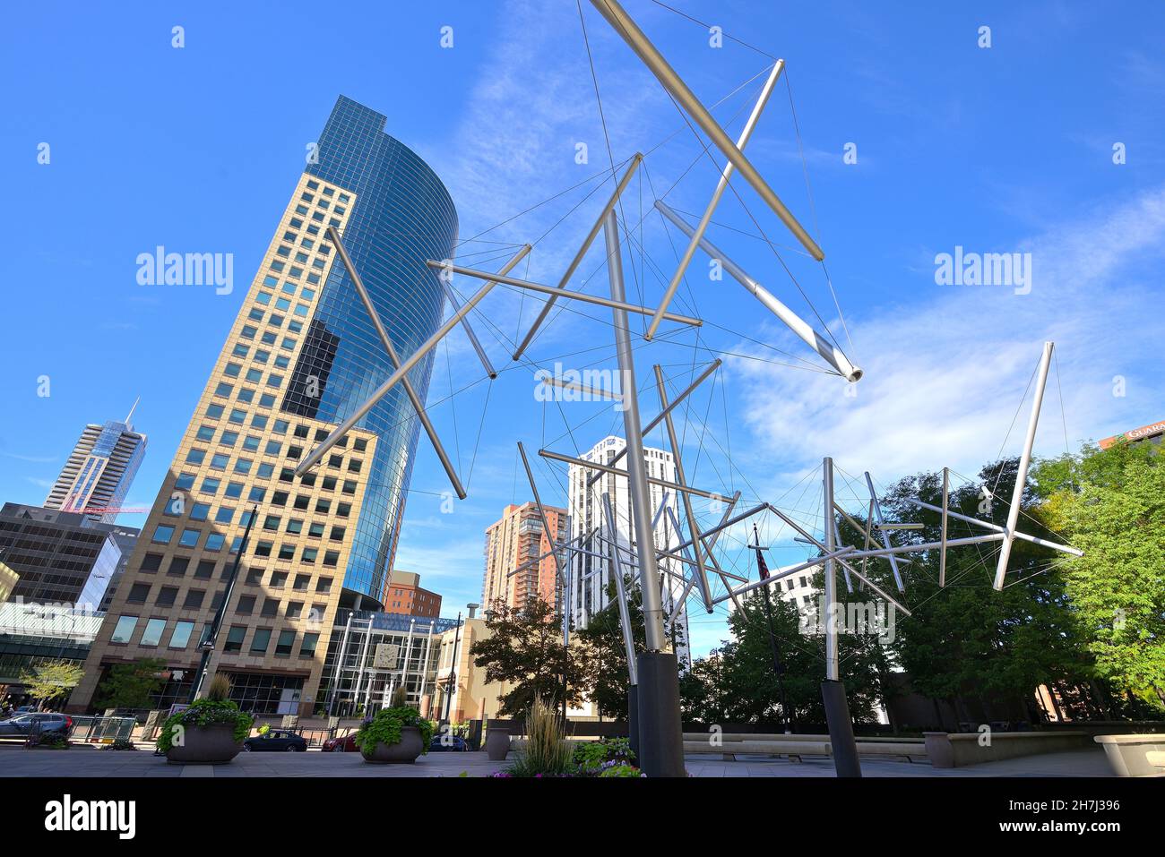 Downtown of the Mile High City, Denver CO Stock Photo - Alamy