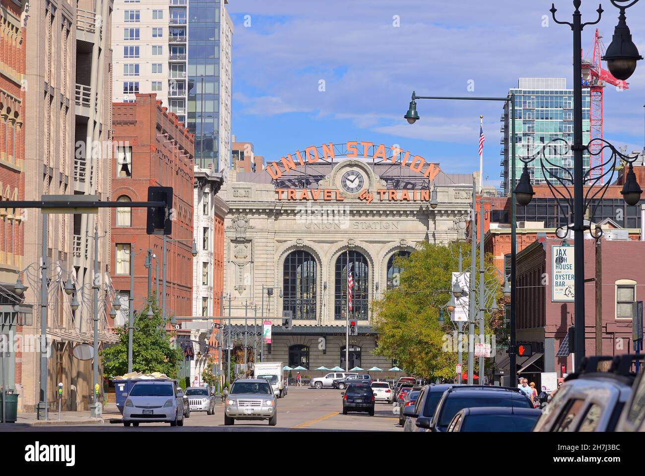 Denver union station sign hi-res stock photography and images - Alamy