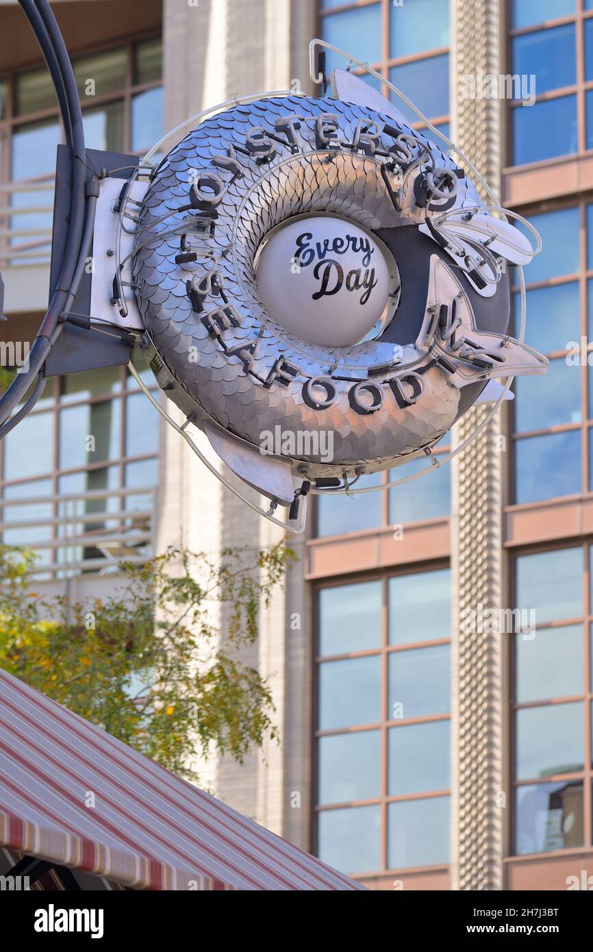 Downtown of the Mile High City, Denver CO Stock Photo - Alamy