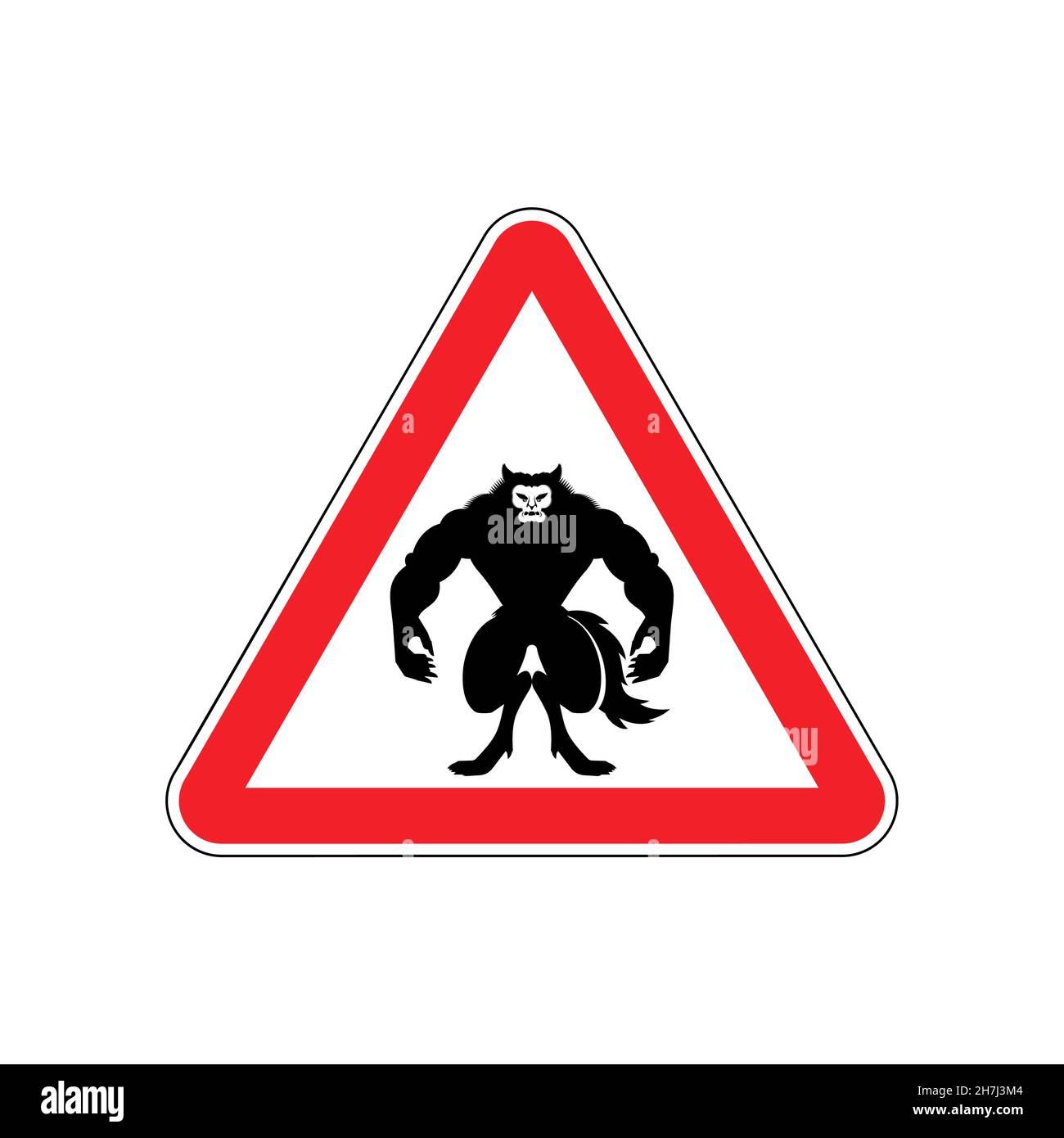Beware of the wolf Stock Vector Images - Alamy