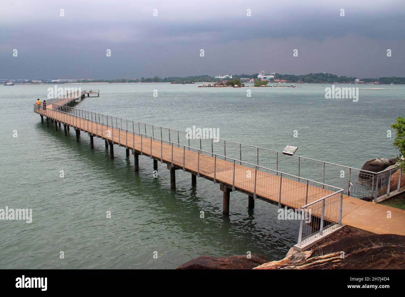 landscape at ubin island in singapore Stock Photo - Alamy
