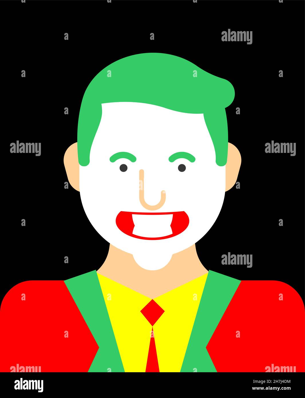 Evil clown drawing hi-res stock photography and images - Alamy