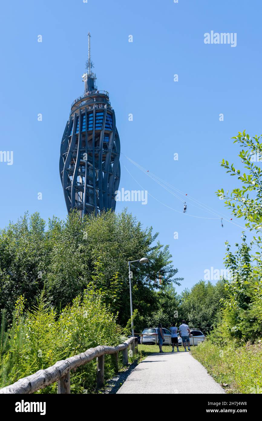 Observation tower pyramidenkogel hi-res stock photography and images ...