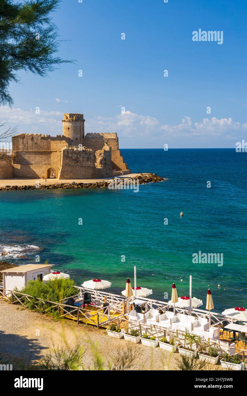 Castle in Isola di Capo Rizzuto, Province of Crotone, Calabria, Italy ...