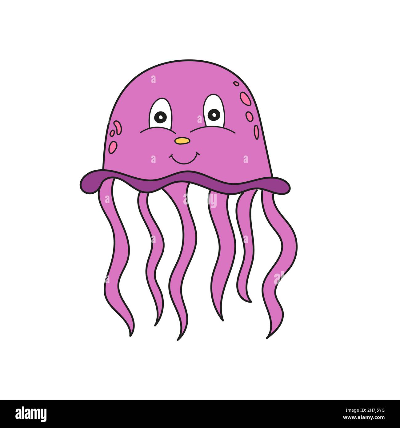 Clip Art Jellyfish Jellyfish Clip Art Watercolor Handpainted Digital