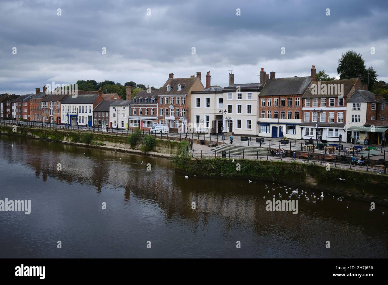 Bewdley waterfront on river severn hi-res stock photography and images ...