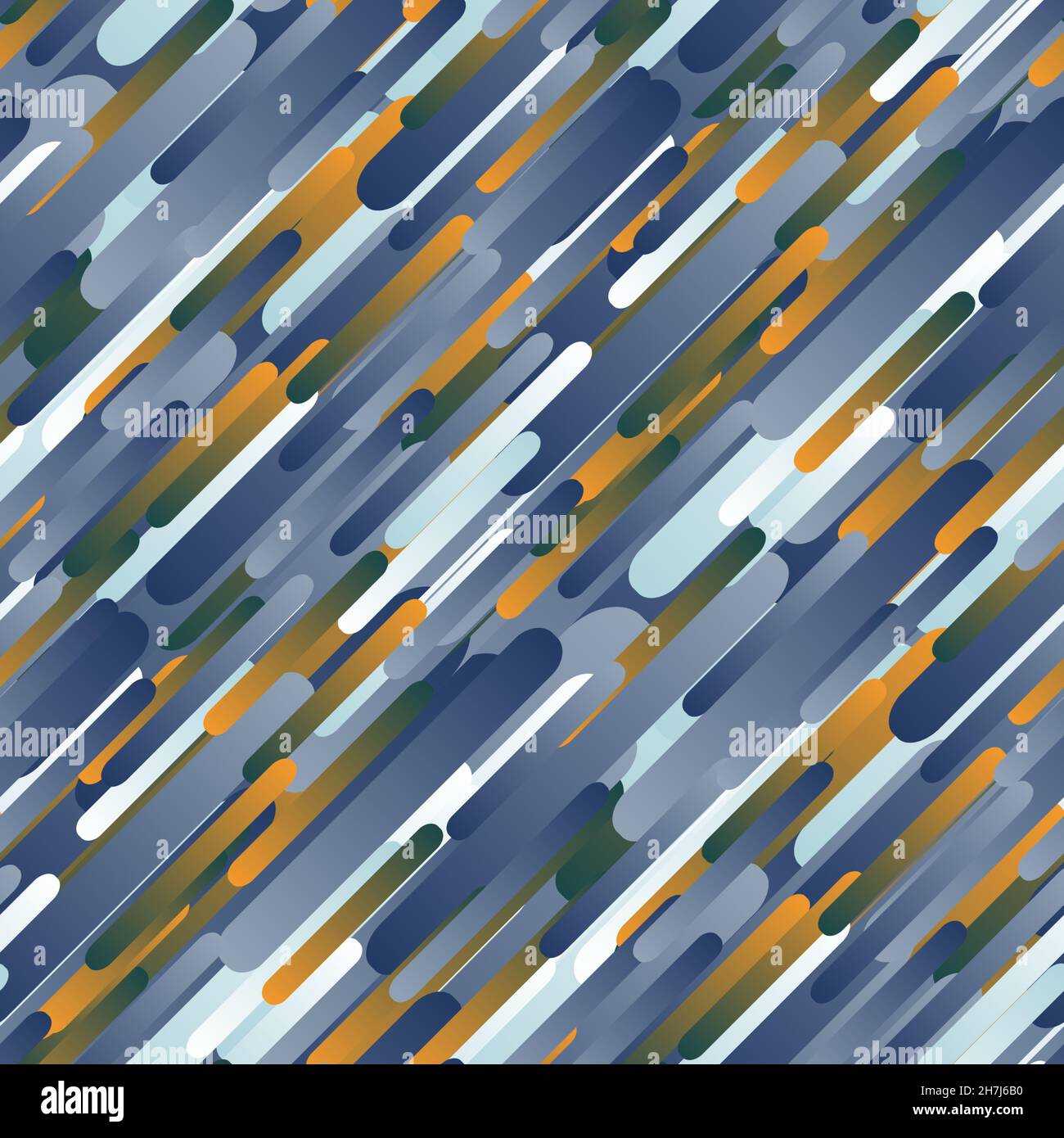 Seamless funky pill shaped gradient lines surface pattern design for ...