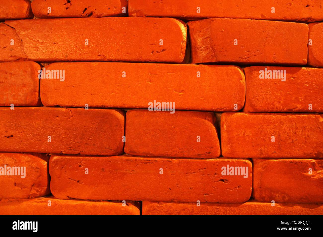 Single Red Brick Texture
