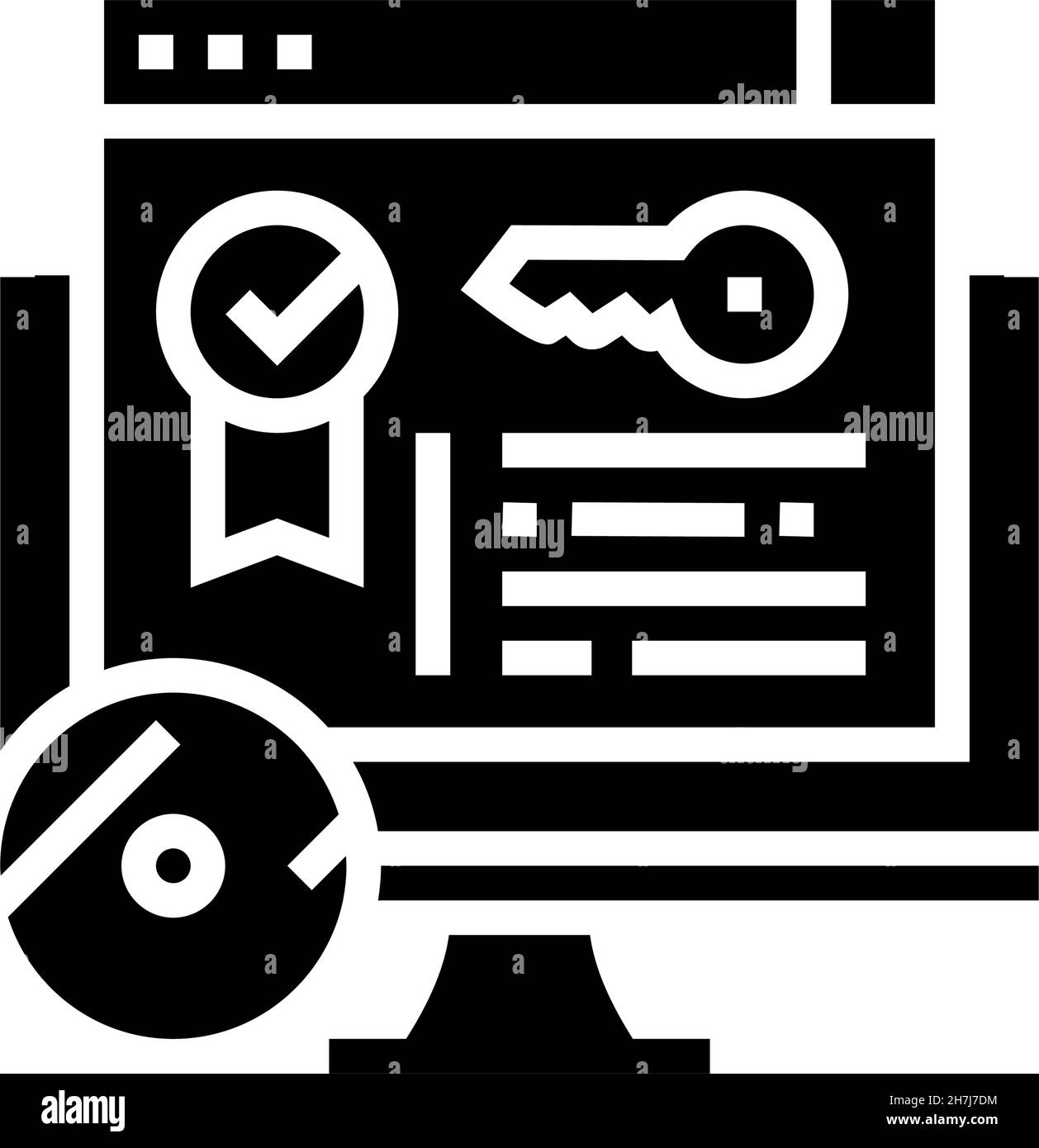 Software license Black and White Stock Photos & Images - Alamy